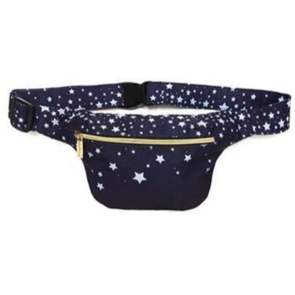 Lulu Dharma | Bags | Lulu Dharma Silver Stars On Indigo Hip Fanny Pack | Poshmark